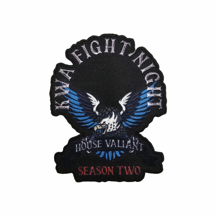 KWA Fight Night S2 - House Valiant Embroidery Velcro Patch - KWA Airsoft