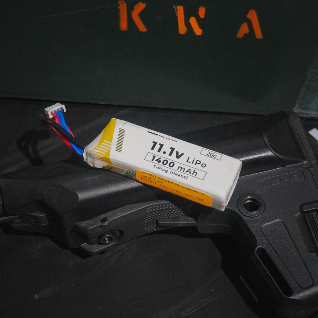KWA 11.1v 20c 1400mAh LiPo Battery - KWA Airsoft